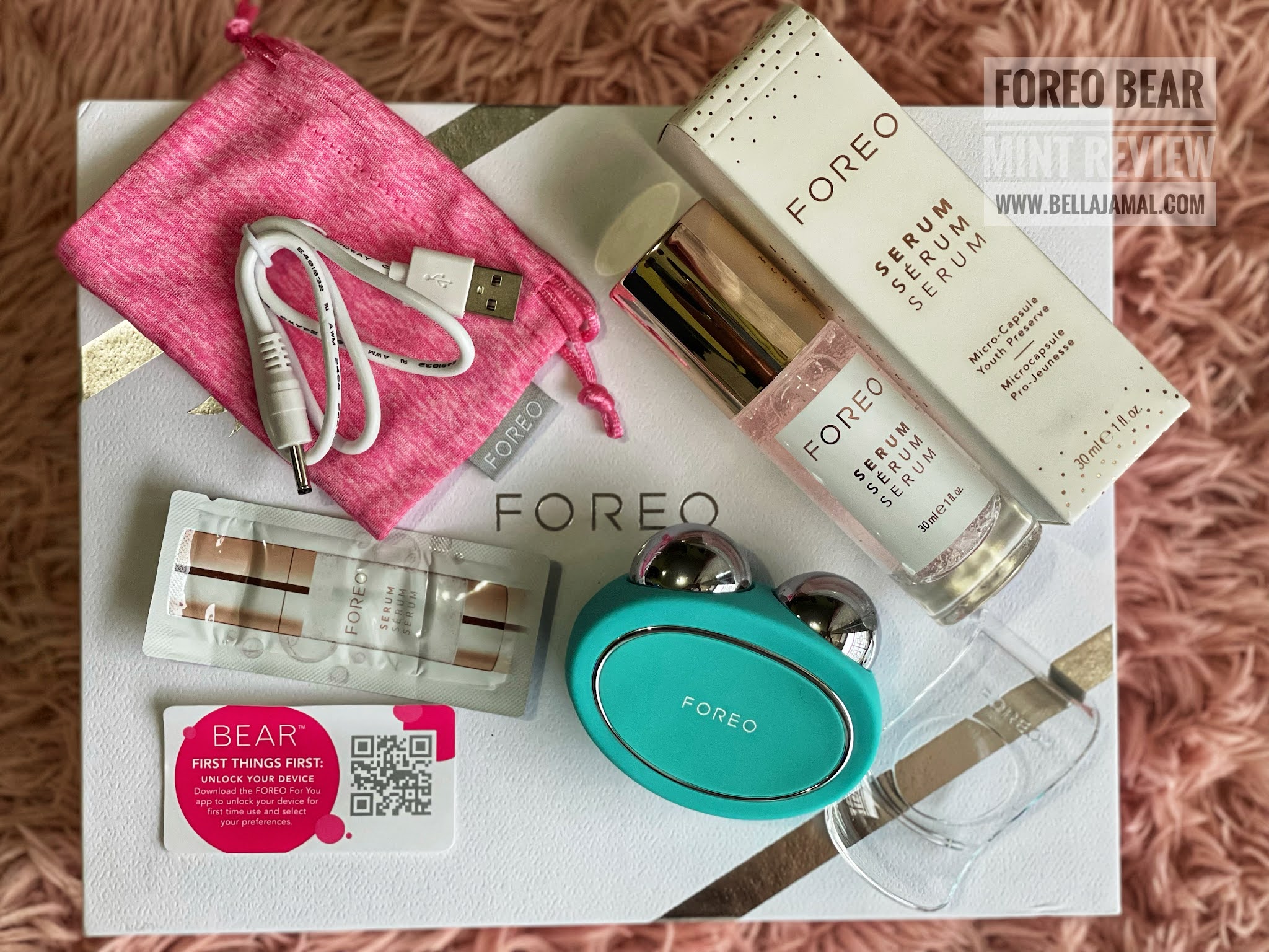 Review FOREO BEAR Mint : Anti-aging Device Buat Wajah Lebih Glowing Dan ...