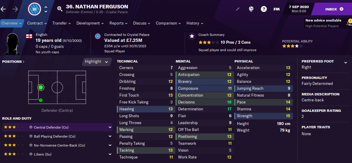 Crystal Palace Fluid Counter-Attack 4-3-3 Tactic | Team Guide | FM Blog ...