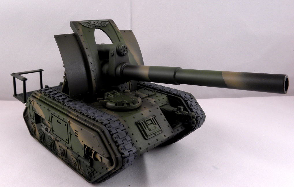 Danger Mouse's Paint Blog: 40k - Basilisk Earthshaker Cannons