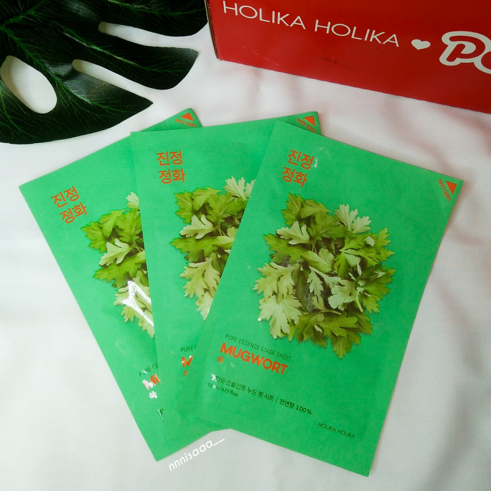 REVIEW: HOLIKA HOLIKA MASK SHEET MUGWORT