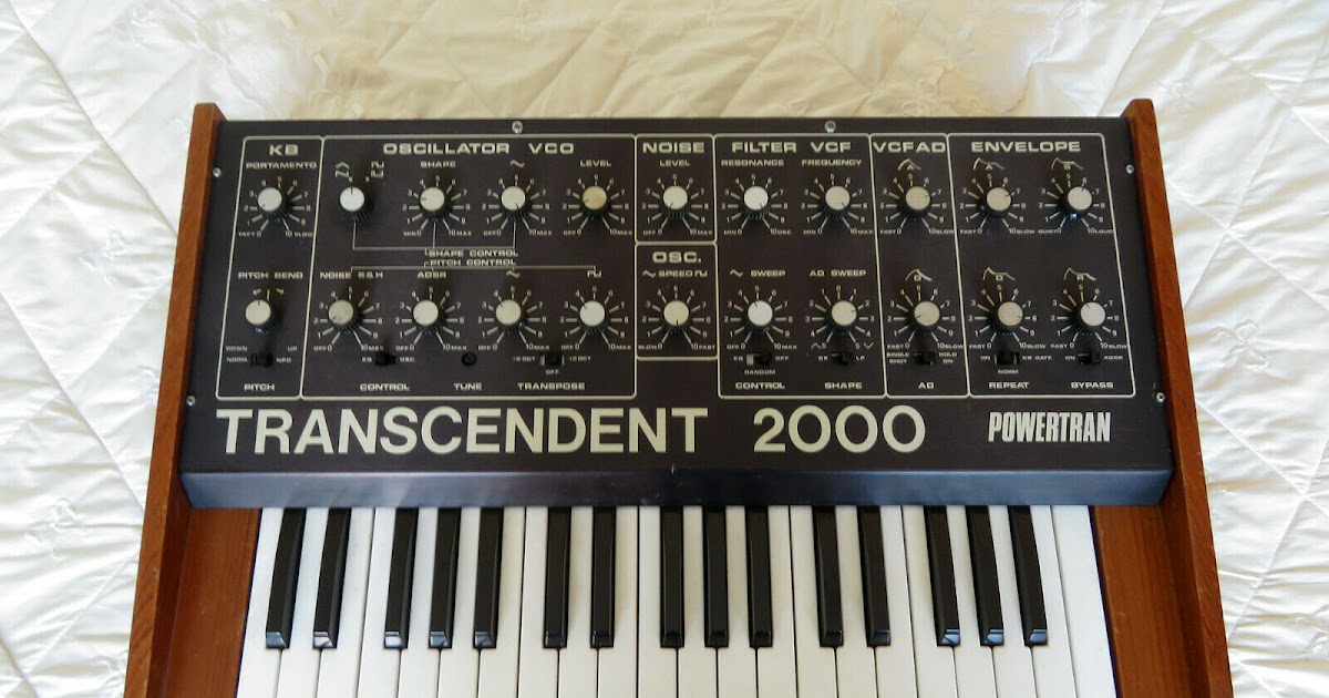 MATRIXSYNTH: Powertran Transcendent 2000 vintage analogue synth