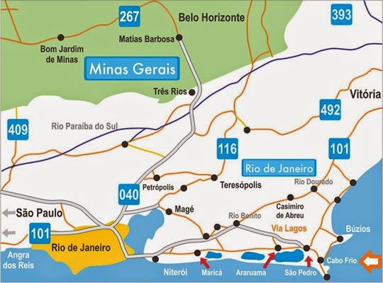 Playas de Brasil: Cabo Frío - Río de Janeiro