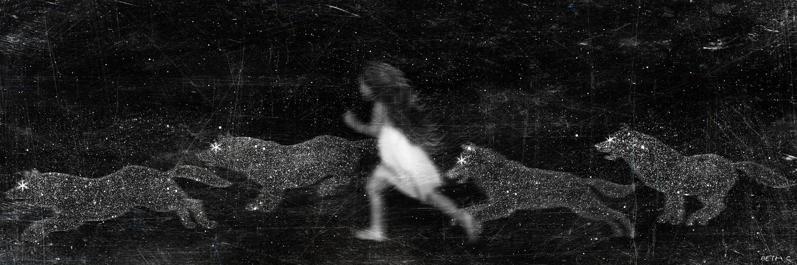 here on earth: i'm running with the wolves tonight