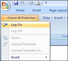 How to create RTF Template in BI Publisher