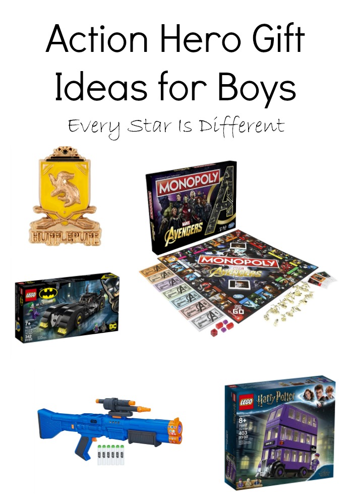 Action Hero Gift Ideas for Boys - Every Star Is Different