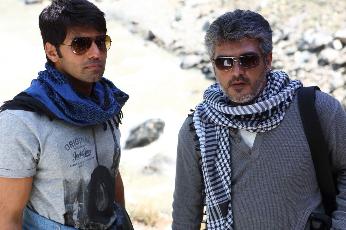 Ajith Kumar and Arya in Arrambam Movie | Veethi