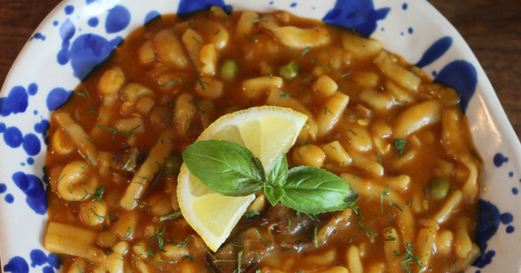 Rishda: Libyan Homemade Pasta Stew Recipe - Nature Whisper