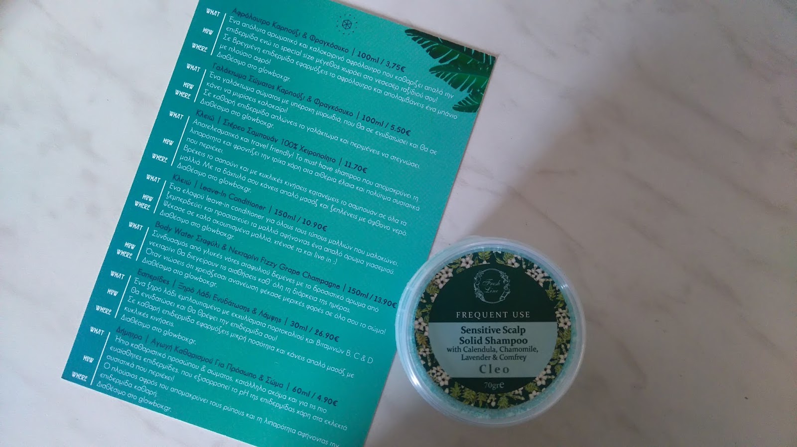 Fabulous And Glowing: Glowbox - Fresh Line Summer Beauty Essentials Box