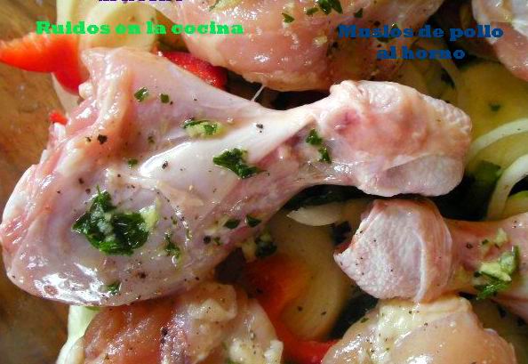 Ruidos en la cocina: Muslos de pollo al horno