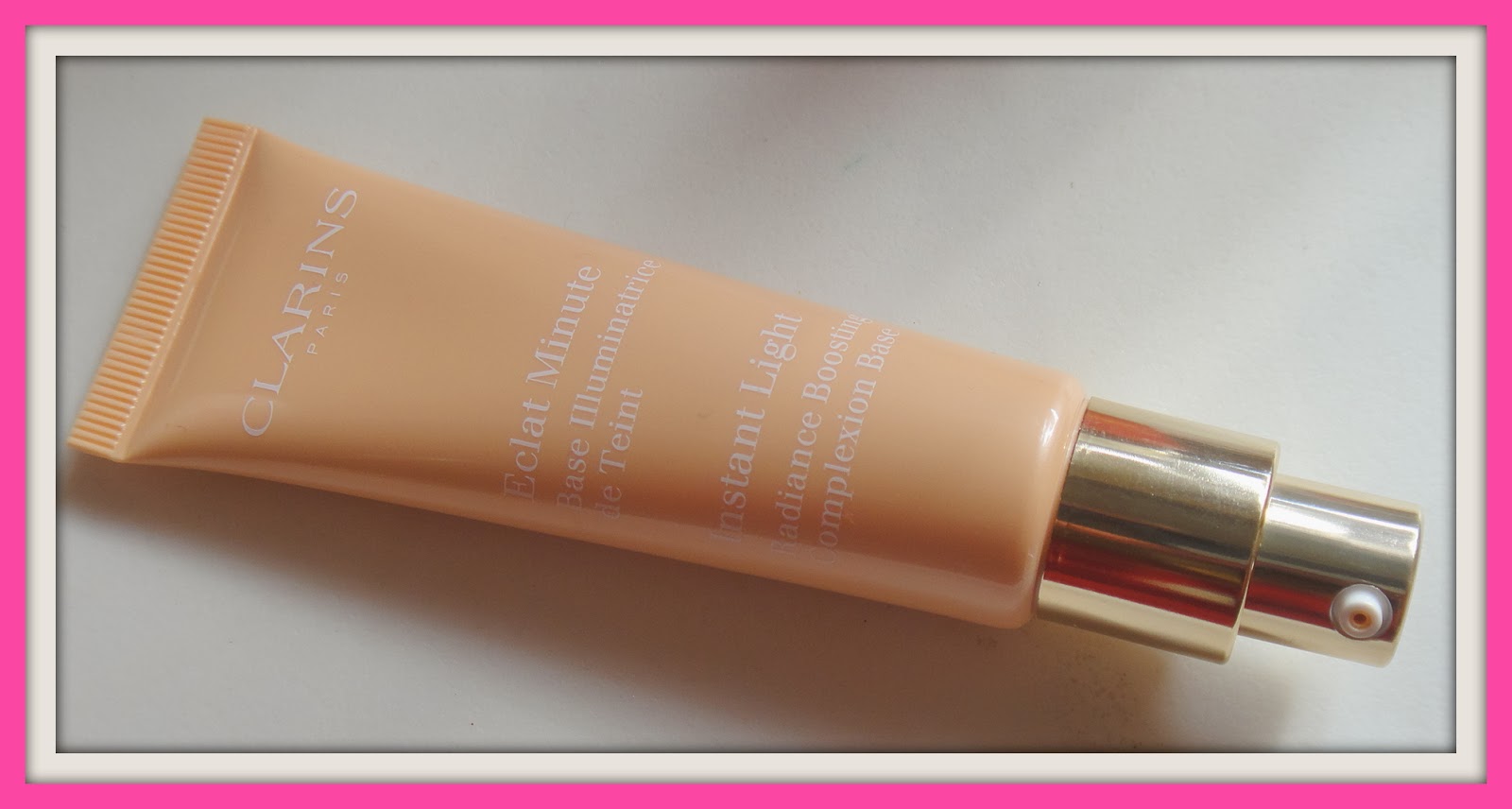 Review: Clarins - Eclat Minute Base Illuminatrice de Teint - Must Be ...