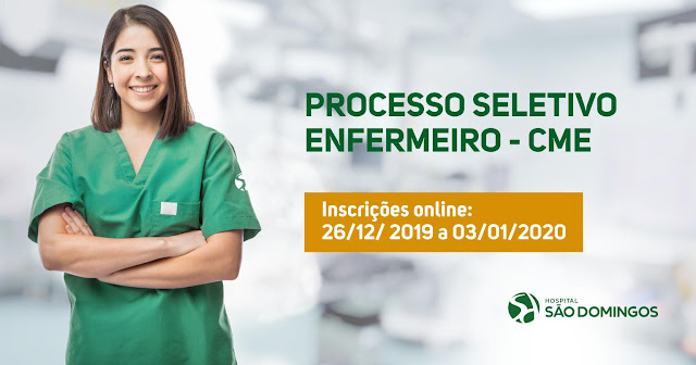 Vaga - Enfermeiro - CME - Hospital São Dmingos - São Luiz - Maranhão ...