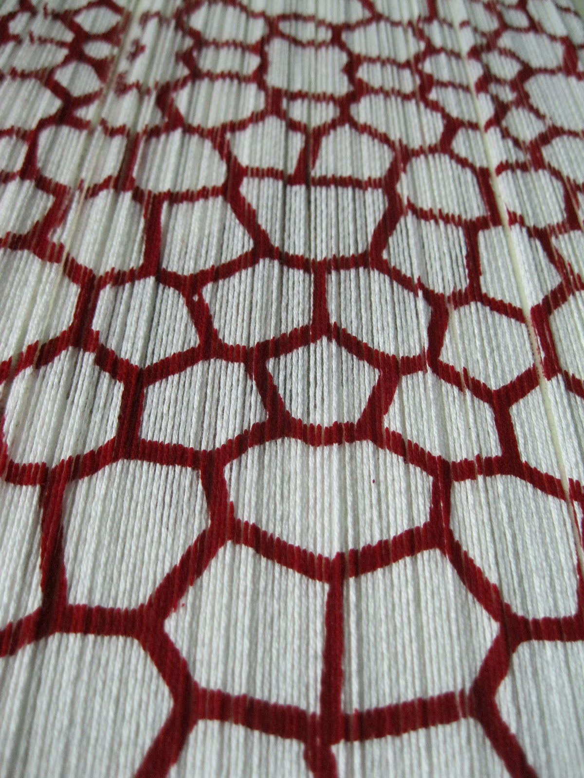 Shadow Tissues: Warp Screen Printing