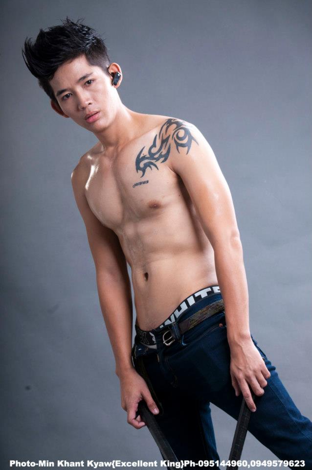 M y a n m a r H u n k s: Shirtless Han Lin Thant by Photo Min Khant Kyaw (Excellent King)