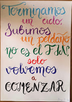 El estuche de las ideas: Nuestros mensaje de despedida con la técnica ...