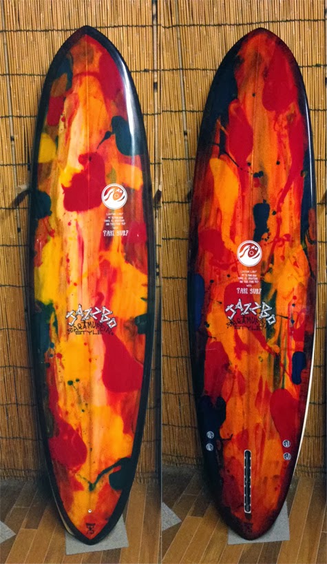 Tabi Smile: JAZZBO x TABI SURF custom single egg 6’9”for SU-san!!!!