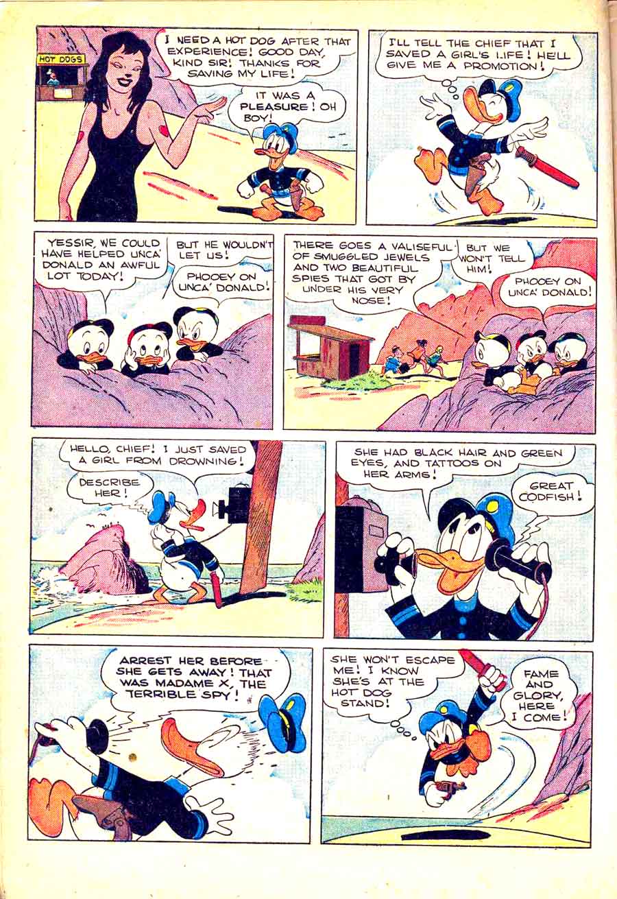 Walt Disney's Comics and Stories #94 - Carl Barks art - Pencil Ink