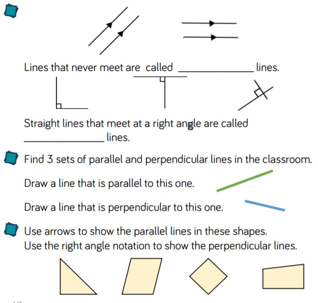 Year 3: Maths Day 35 Properties of Lines 01.06.20