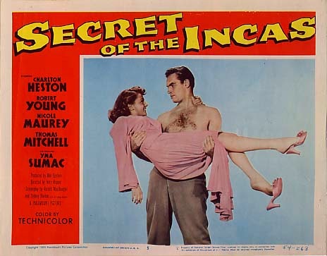 Clásico y divertido: El secreto de los incas (1954) La aventura se vuelve adulta