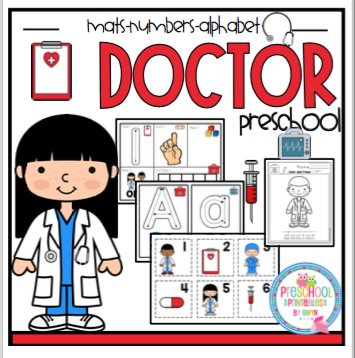 Doctor - Alphabet / Number Cards / Snap Block Mats and More ...