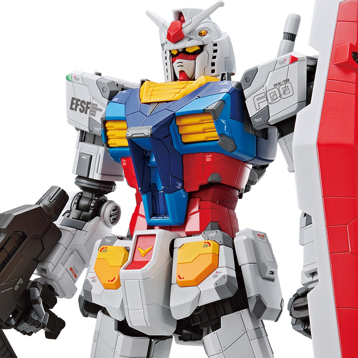 P-Bandai: 1/100 MG RX-78F00 Gundam Official Images - JEFusion