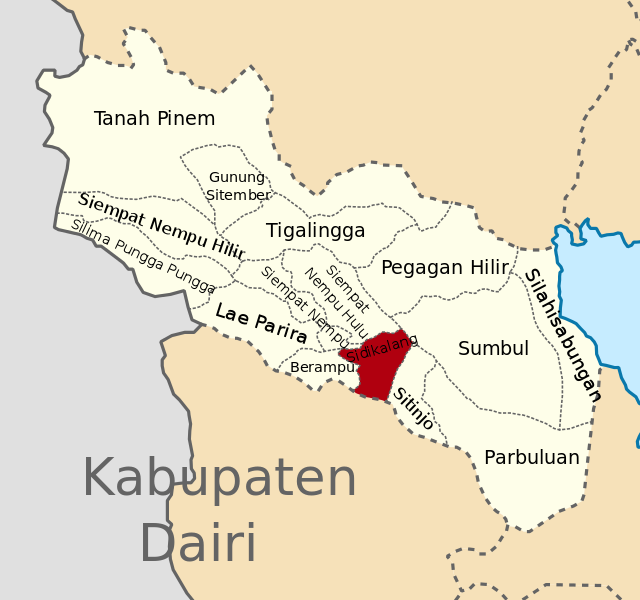 Kode Pos Kecamatan Sidikalang, kabupaten Dairi - Kode Pos Indonesia