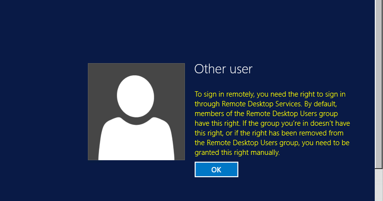 Al's Tech Tips: Windows Server 2012: To sign in remotely, you need the ...