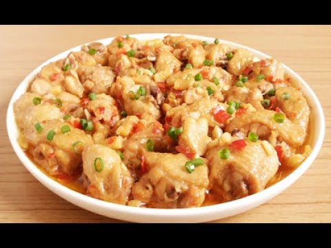 Steamed chicken wings