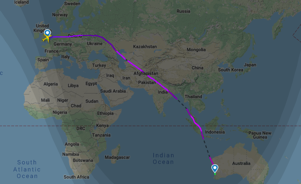 How To Tell If Your Flight’s Route is Over Iranian or Iraqi Airspace ...