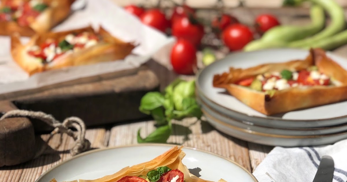 chiediloalladani: FAZZOLETTI DI PASTA FILLO CON ZUCCHINE TROMBETTA ...