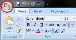 MS Office World: MS Word Lesson 01
