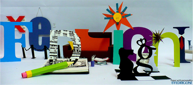 Fedrigoni paper campaign: Existing Fedrigoni advertisement