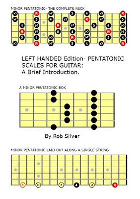 ROB SILVER: PENTATONIC SCALES for GUITAR-A Brief Introduction. LEFT ...