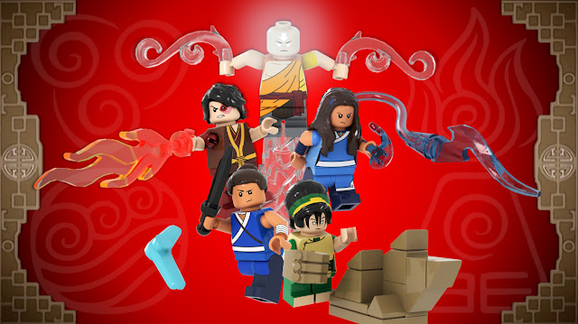 NickALive!: New Fan-Made 'Avatar: The Last Airbender' LEGO Ideas Set ...
