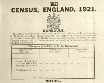 IrishGenealogyNews: Ten weeks to release of the 1921 census of England ...
