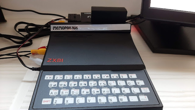 ZX81: Ampliación de memoria a 16K (Memotech Memopak y Sinclair RAM Pack)