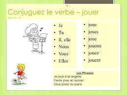 Aprende francés con la seño Aurélie: LES VERBES FAIRE ET JOUER 5·