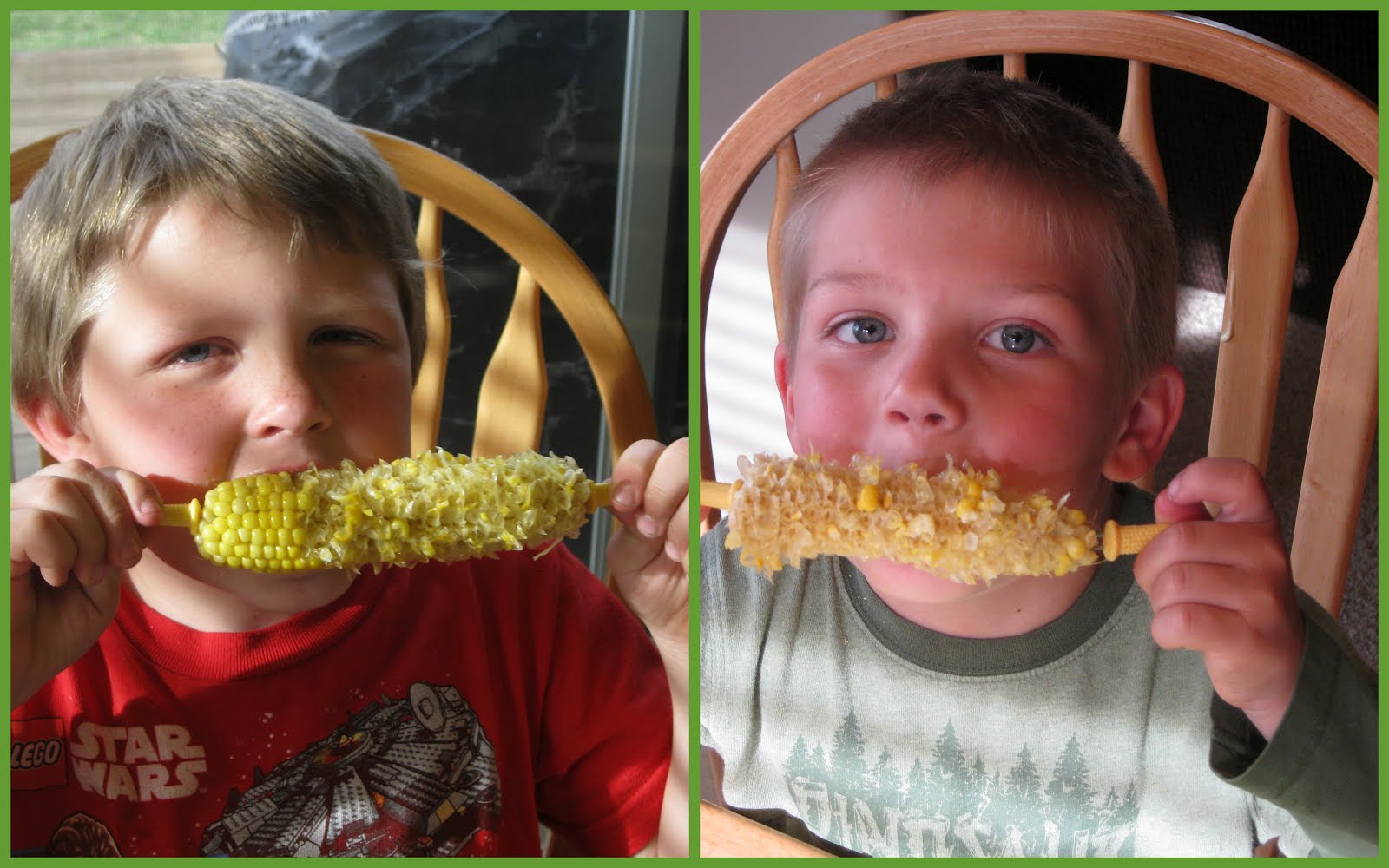 Flip Flop Family Fun: First Corn on the Cob of the Season!