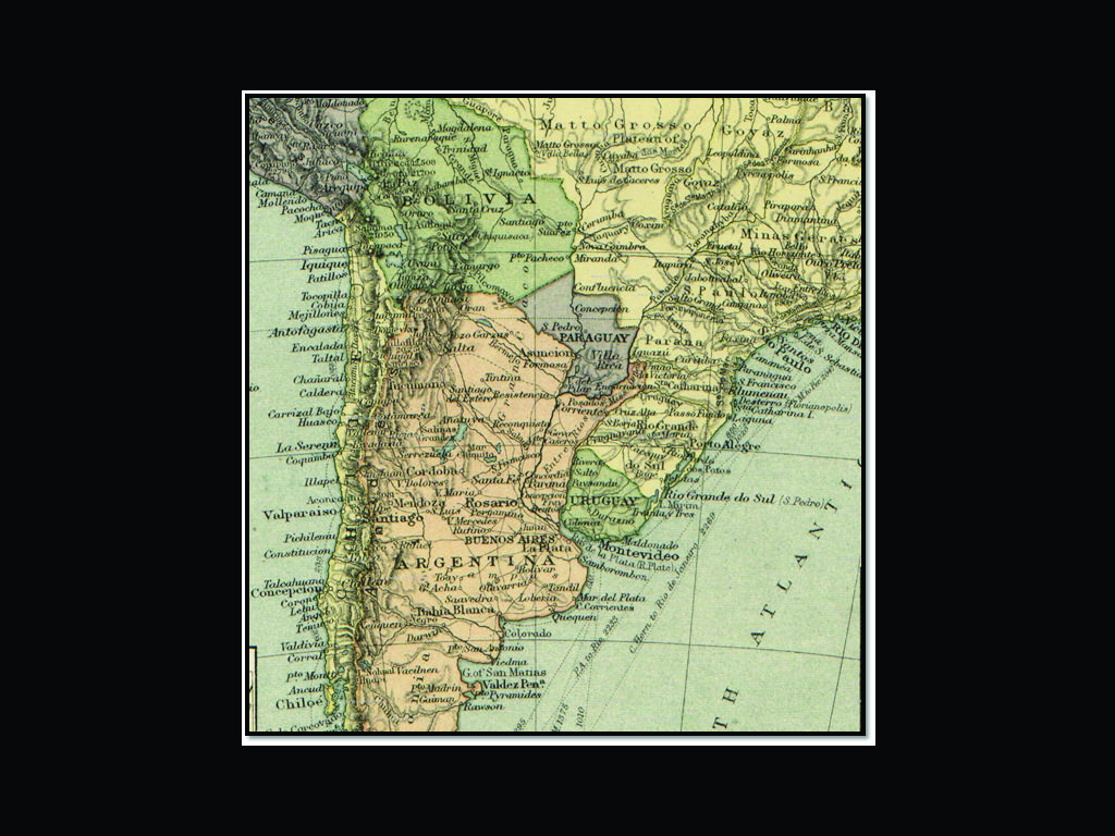 Uso y Distribución del territorio paraguayo: Mapas del Paraguay