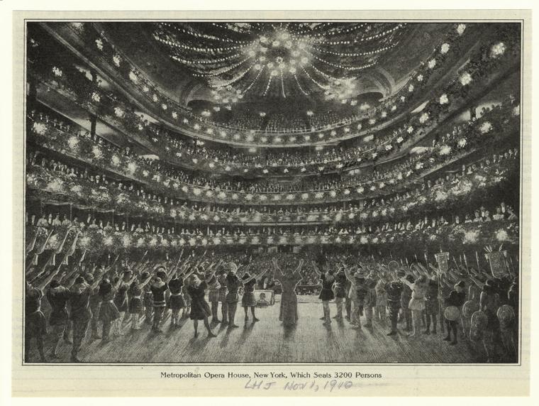 The Gilded Age Era: The Metropolitan Opera House