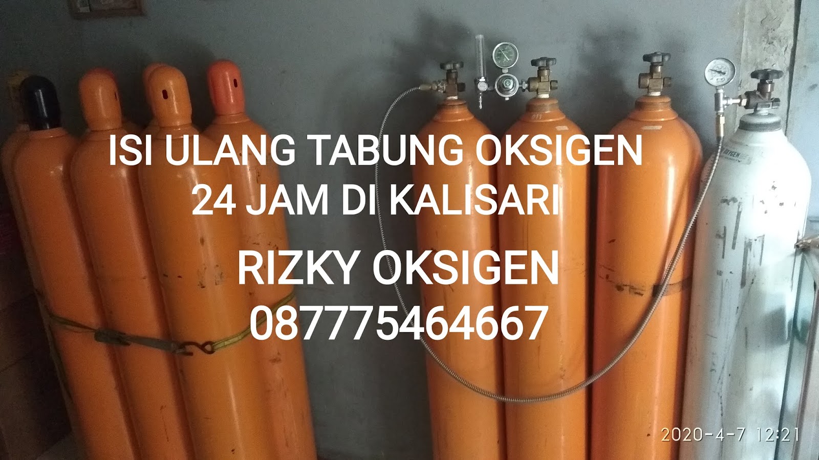 RIZKY OKSIGEN jual tabung oksigen,sewa tabung oksigen dan isi ulang oksigen TLP/WA:087775464667 ...