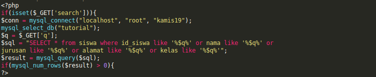 Membuat Pencarian dengan Php dan Mysql ~ DwiWulanAgustiana - BLC TELKOM