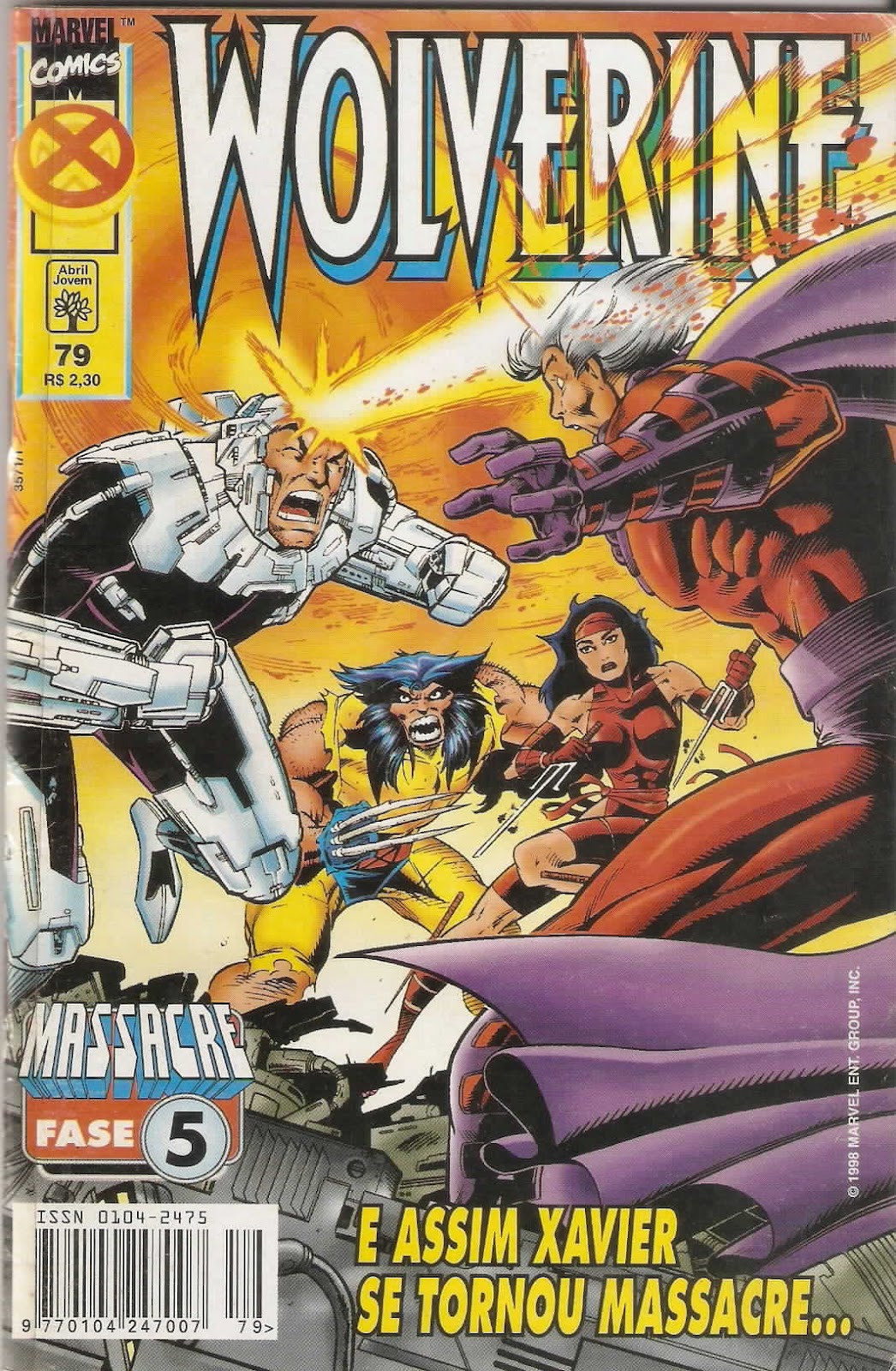 Gibis Clássicos: Wolverine n° 79 - Editora Abril