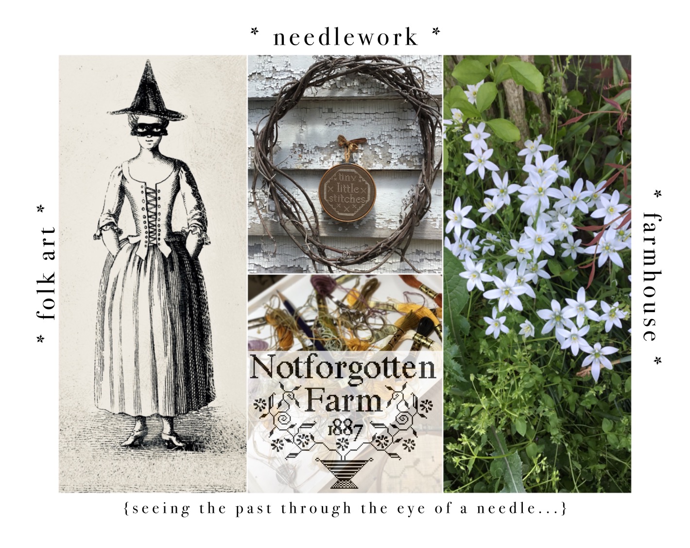 Notforgotten Farm : Hooks, scissors & bees.....
