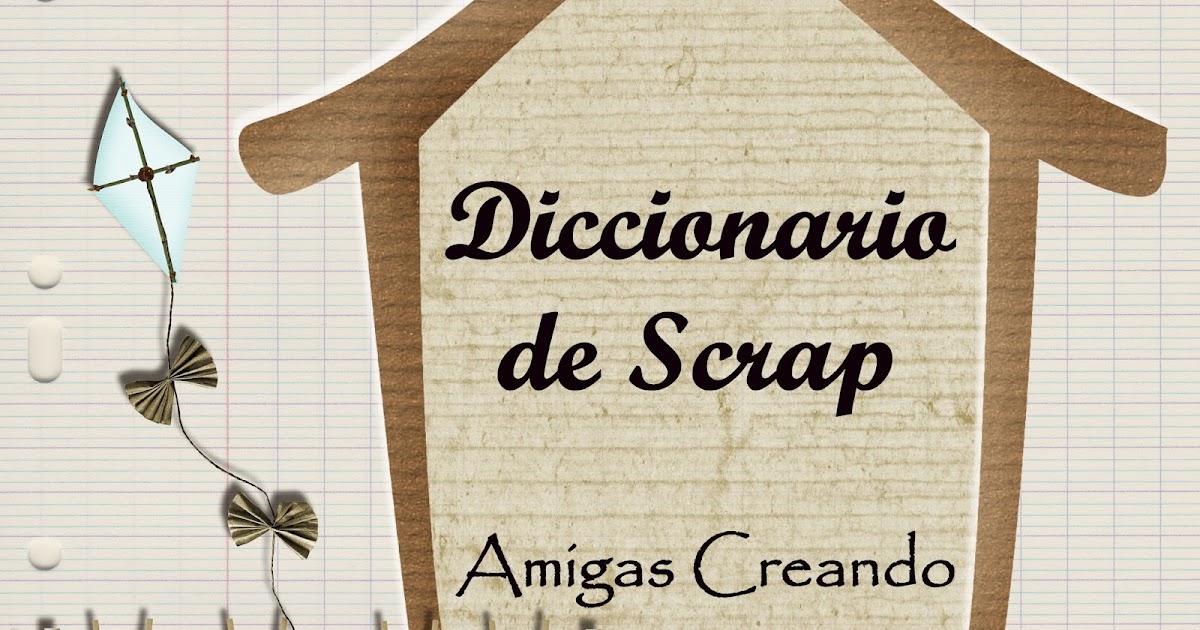 Diccionario de scrapbooking