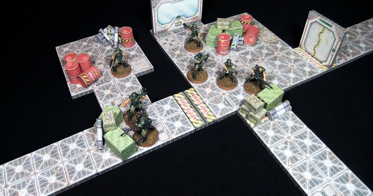 The Crooked Staff Blog: Print & Paste Sci-Fi Terrain : Barrels, Crates ...