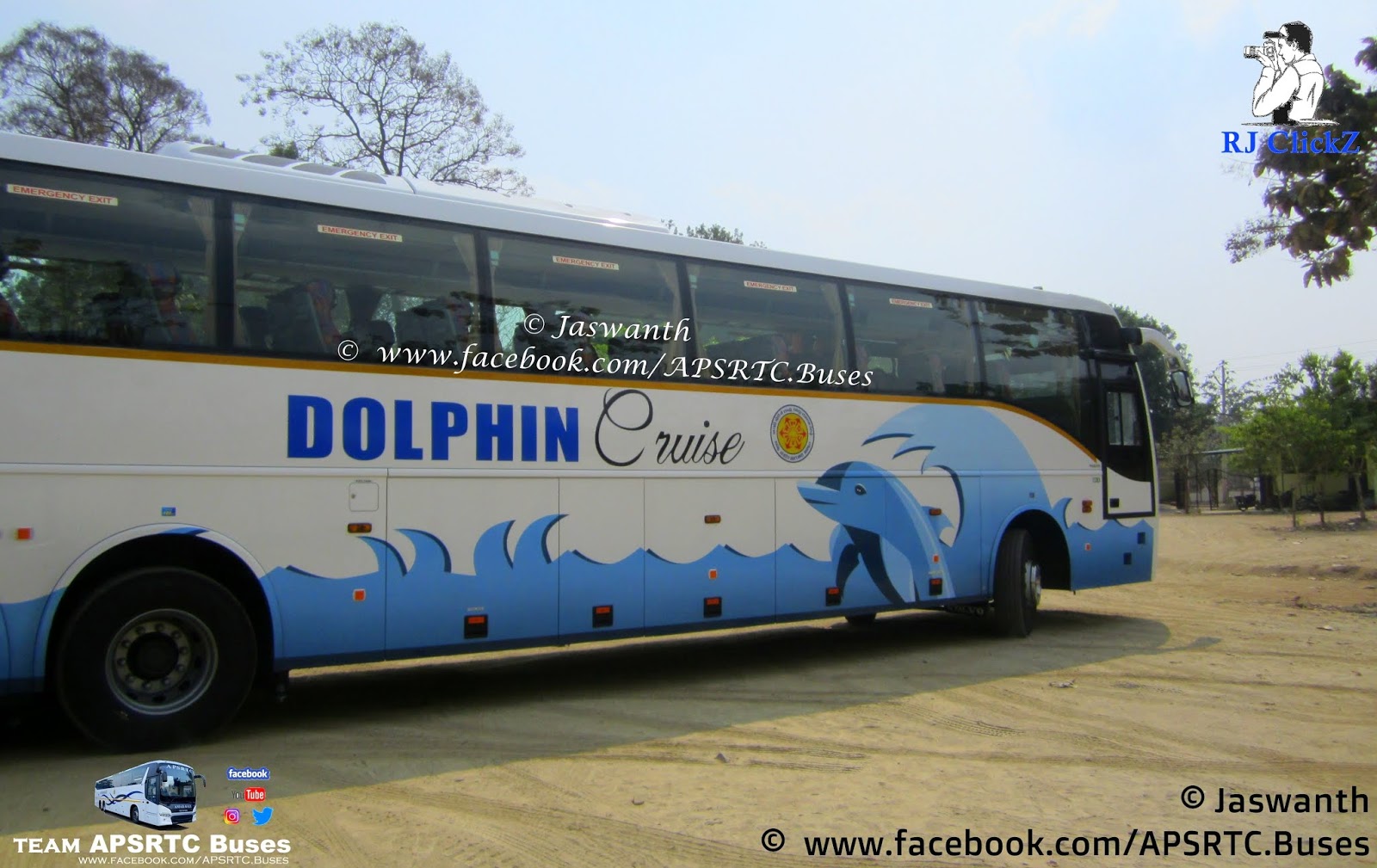 APSRTC DOLPHIN CRUISE BUS | VOLVO B11R 14.5m Multi Axle.
