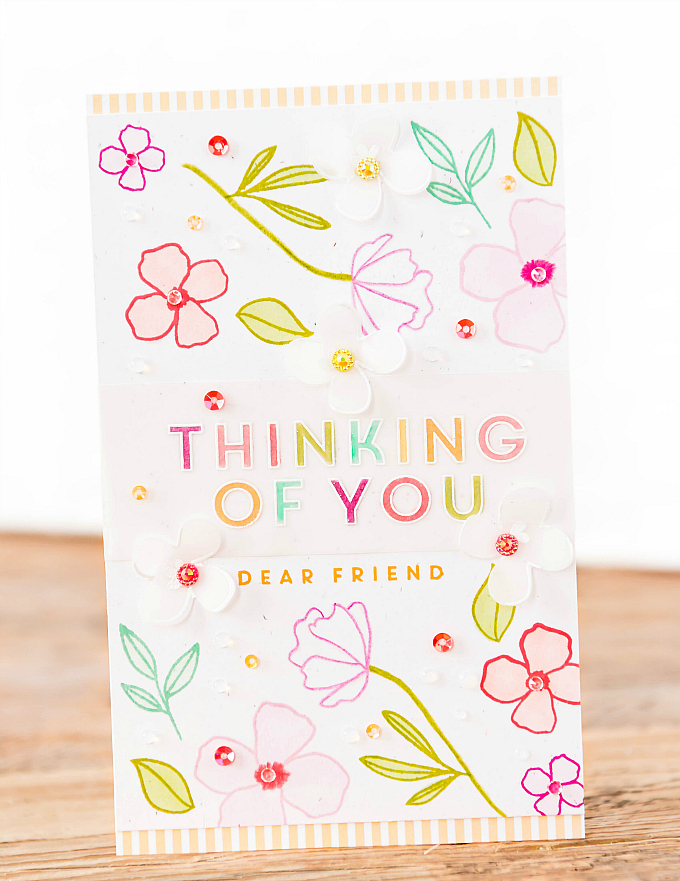 Friendship Cards - Guesting at The Stamp Market - Ivana Creates