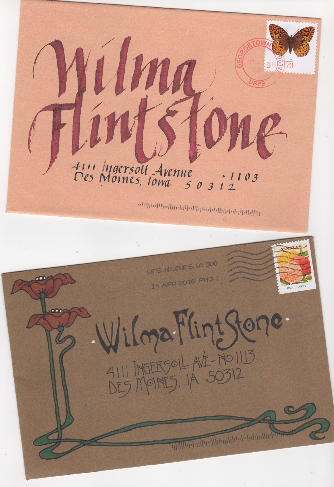 pushing the envelopes: September 2016