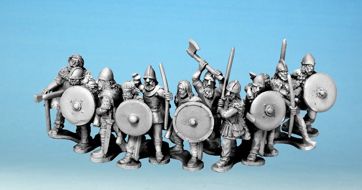 Wargame News and Terrain: Crusader Miniatures: New Viking Mercenaries ...
