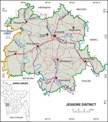 Jashore Information Guide: Postal code of Jessore